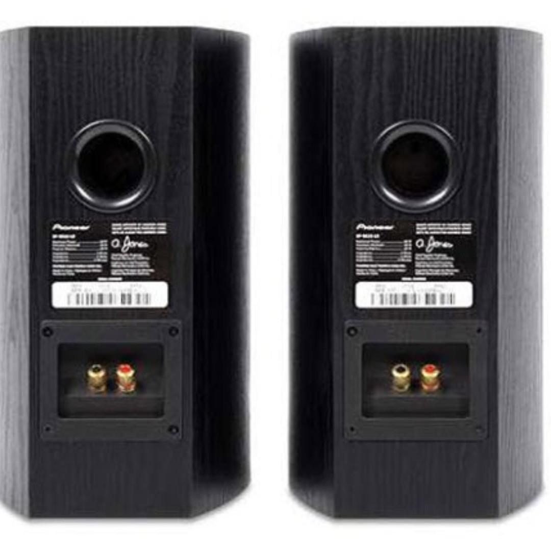 Pioneer SP-BS22-LR Andrew Jones Designed Bookshelf Speakers, Audio ...
