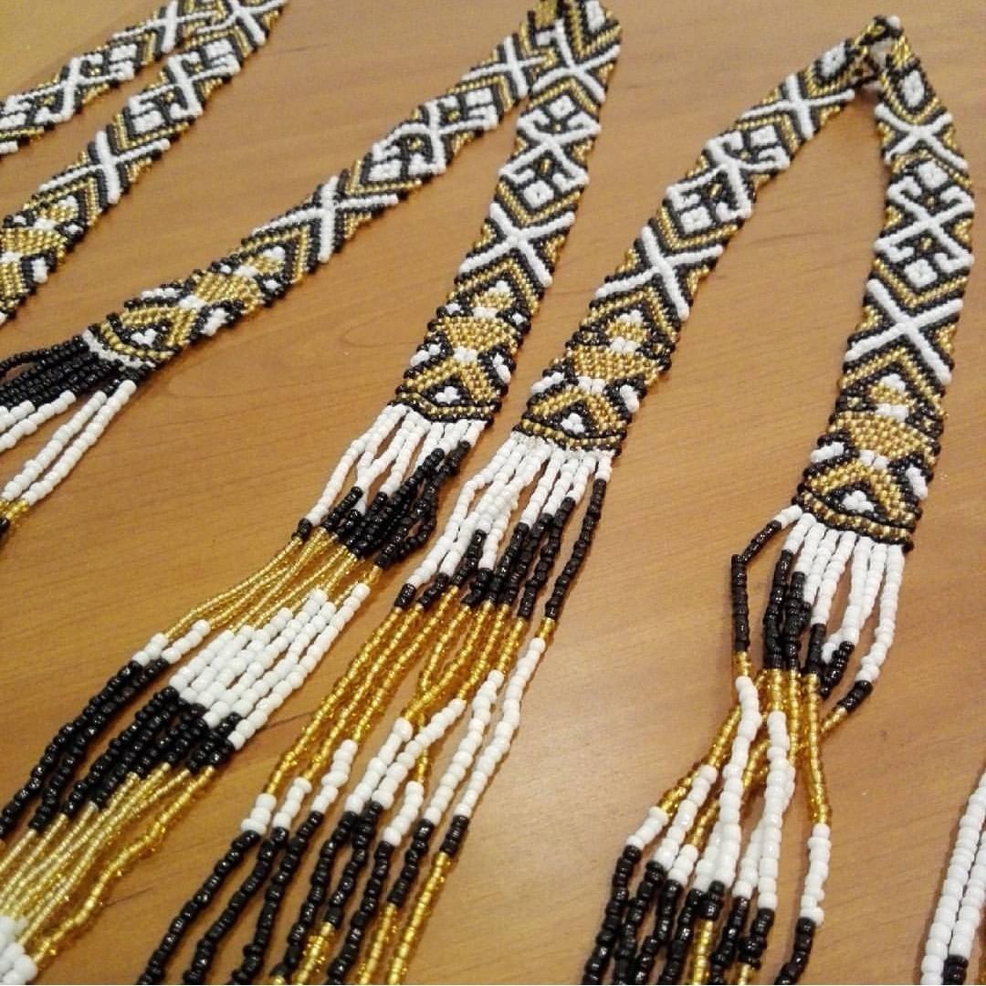 Rungus Pinakol Black Gold Necklace, Women's Fashion, Jewelry ...