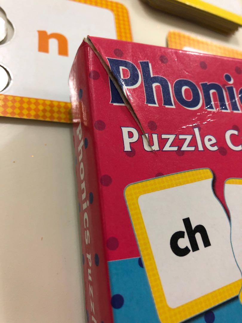 Scholastic Phonics Puzzle Cards, Hobbies & Toys, Books & Magazines ...