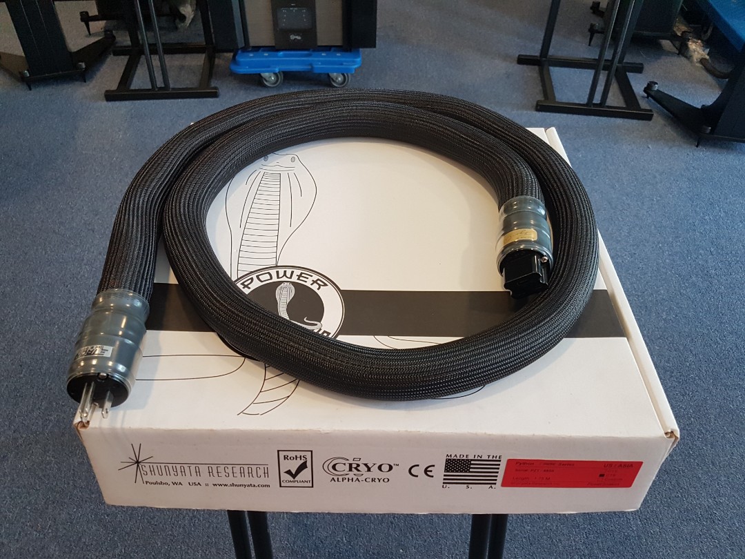 Shunyata Python Ztron power cable, Mobile Phones & Gadgets, Mobile ...