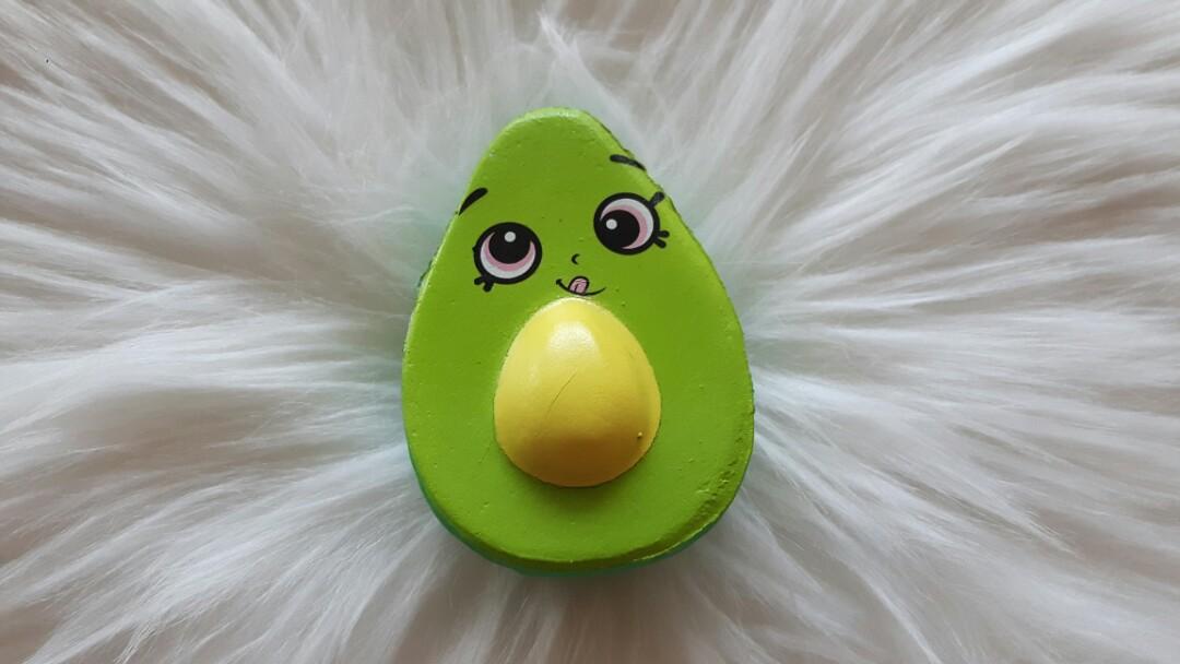 Squish-deelish Avocado Squishy, Hobbies & Toys, Toys & Games on Carousell