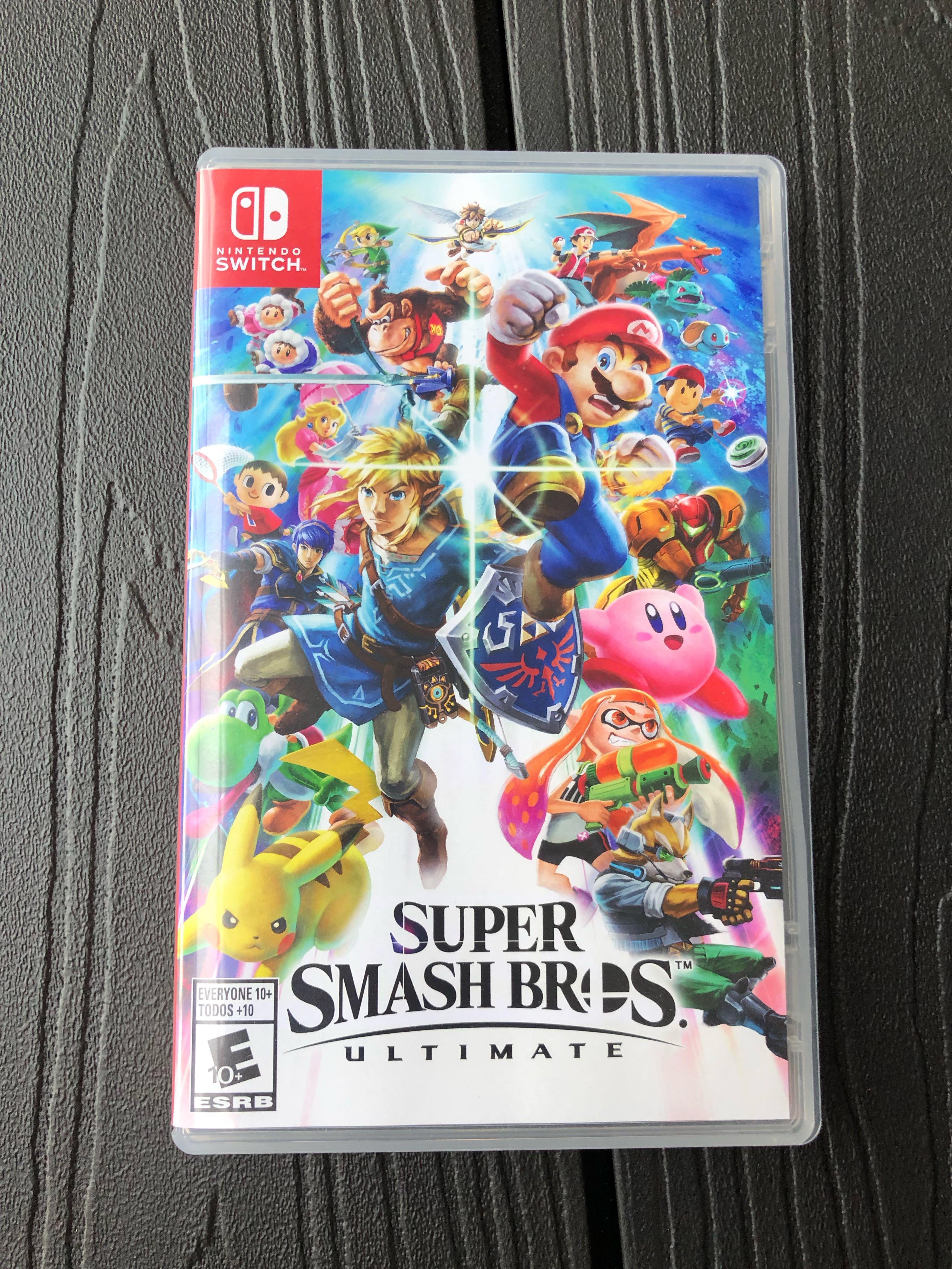 Super Smash Bros Switch, Video Gaming, Video Games, Nintendo on Carousell