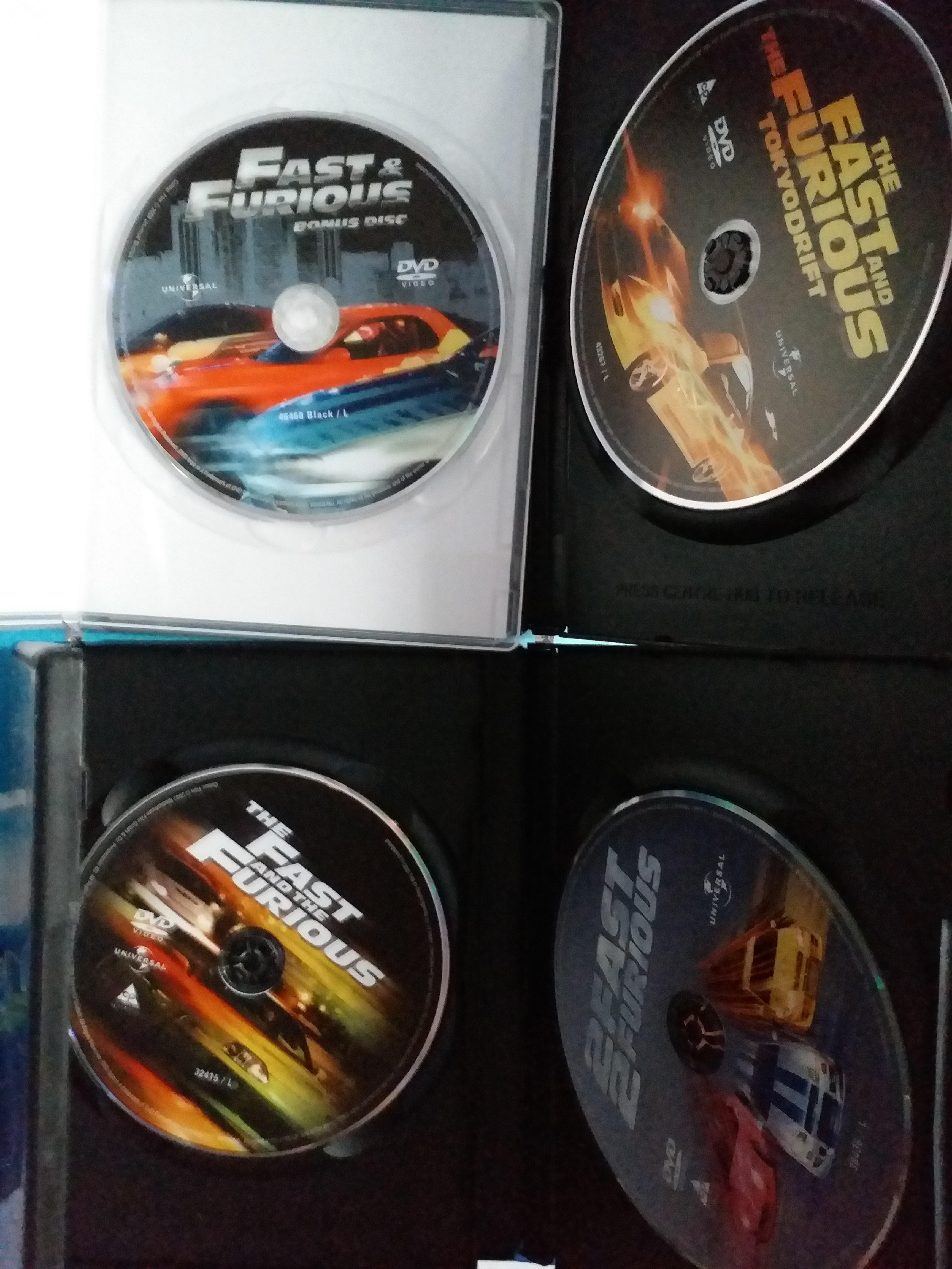 狂野時速1-3集+製作特輯Fast And Furious DVD, 興趣及遊戲, 音樂、樂器 & 配件, 音樂與媒體 - CD 及 DVD ...