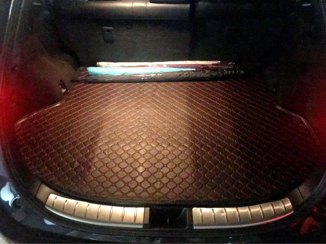 Toyota Harrier Leather Boot Mat/Tray, Car Accessories, Accessories on ...