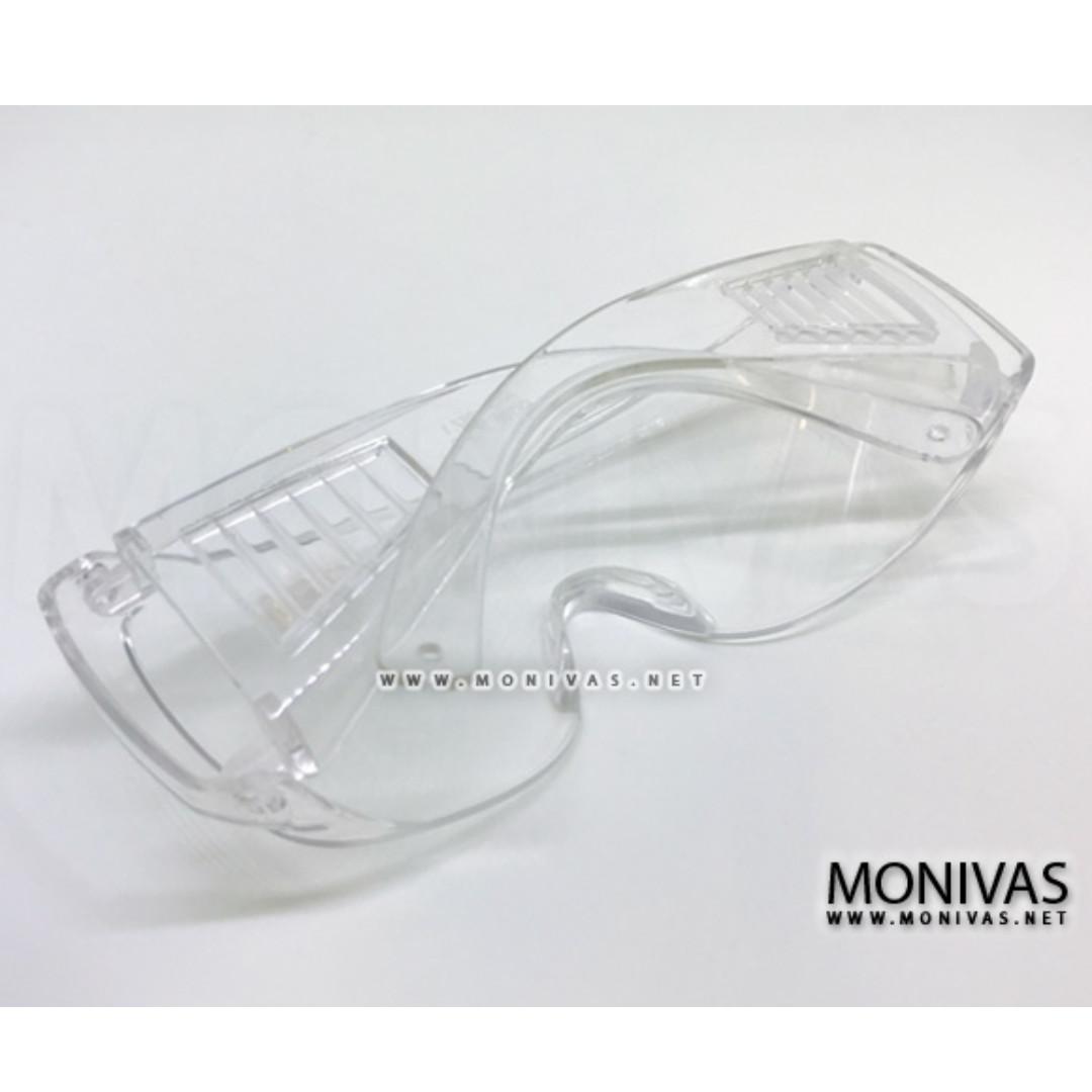 Transparent Safety Glasses Protective Eye Goggles PPE DIY Home Woodwork ...