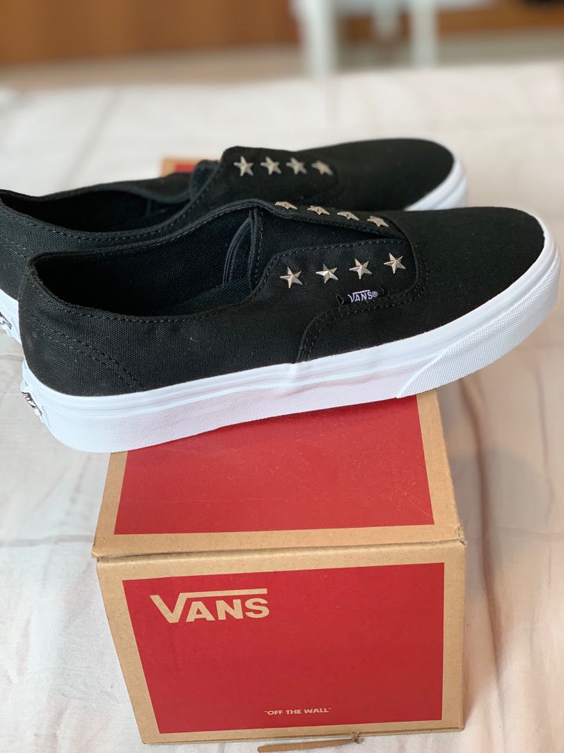Vans 90s Star Stud Gore Black, Women's Fashion, Footwear, Sneakers on ...