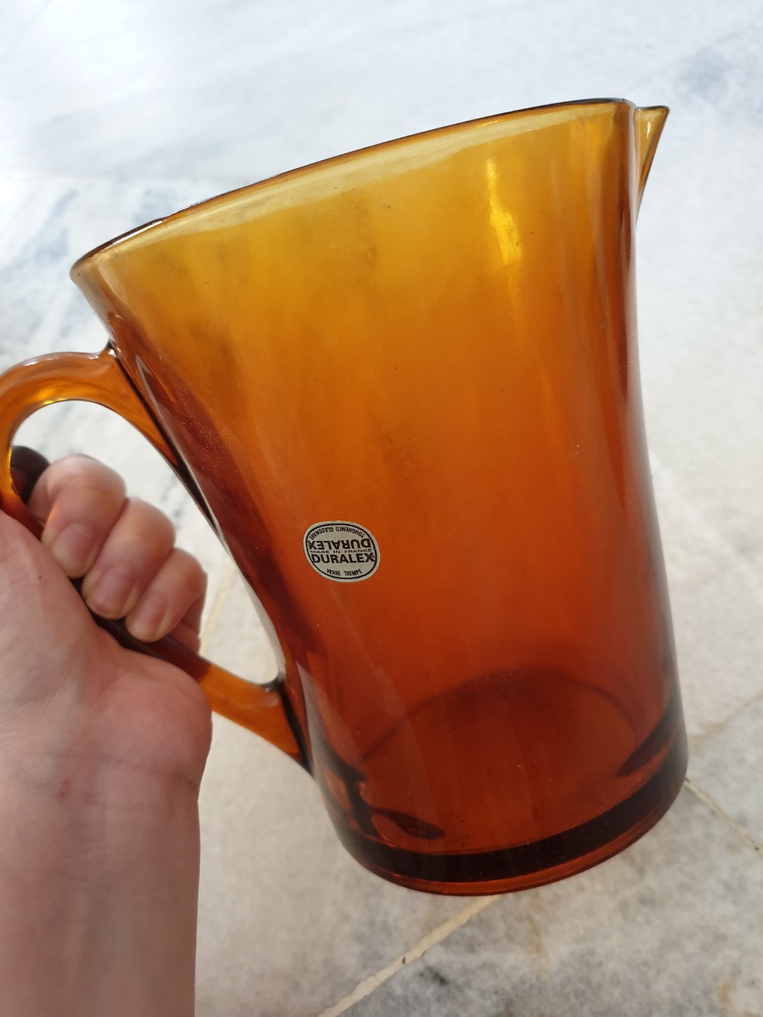 Vintage Duralex Pitcher, Furniture & Home Living, Kitchenware ...