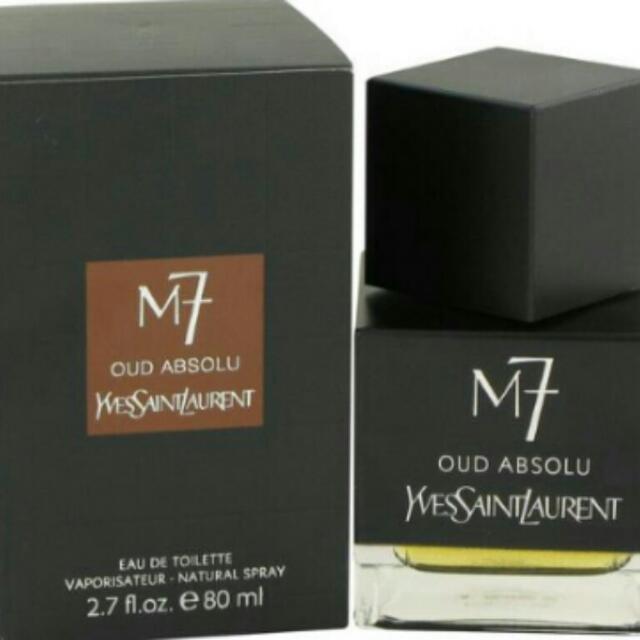 YSL M7 Oud Absolu Perfume, Men's Fashion, Tops & Sets, Tshirts & Polo ...