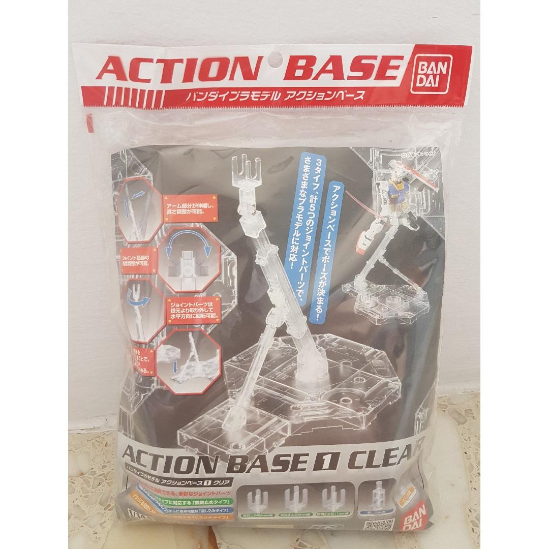 1/100 Gundam Model Action Base Clear, Hobbies & Toys, Toys & Games on ...