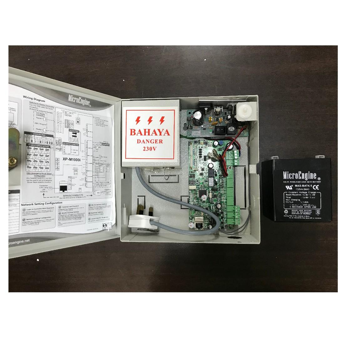 1 Door IP Access Controller (MicroEngine XP-M1000i), TV & Home Appliances, TV & Entertainment ...
