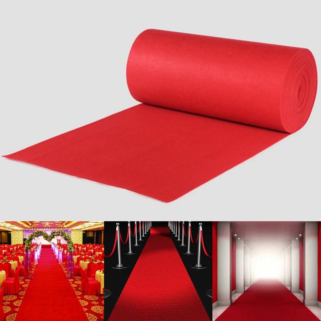 66ft Large VIP Red Carpet Floor Runner Mat Hollywood Birthday Party ...