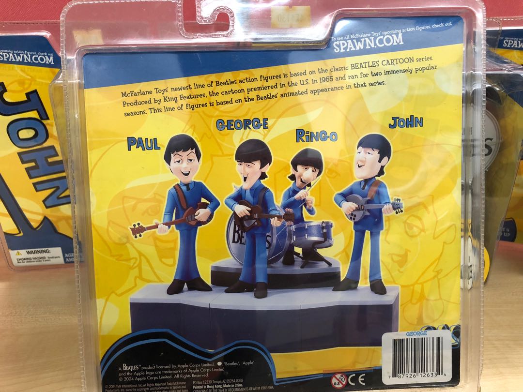 Beatles action figures, Hobbies & Toys, Toys & Games on Carousell