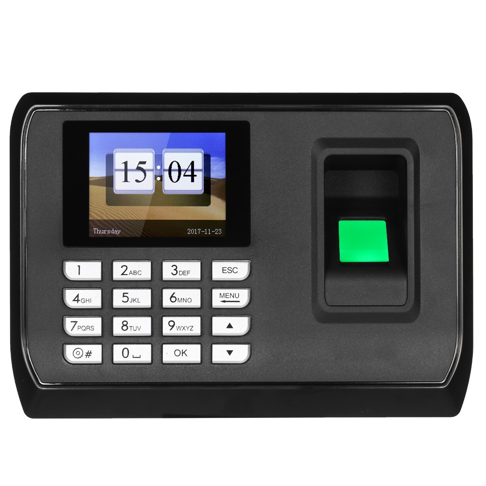 Biometric Fingerprint Password Attendance Machine Employee Checking-in ...