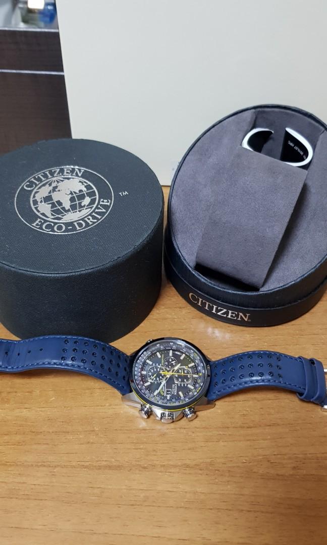 Citizen Blue Angel Worldtimer Watch, Luxury, Watches on Carousell