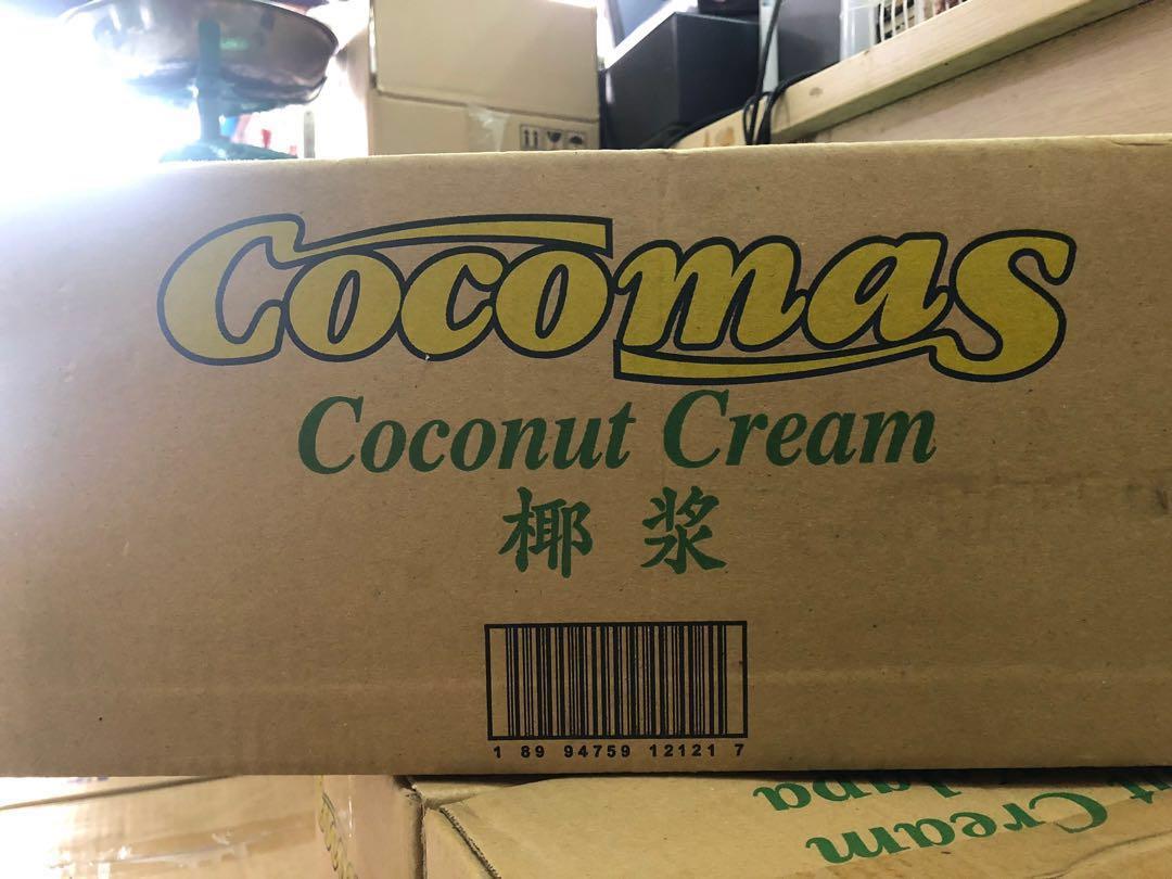 Cocomas coconut cream carton (1 litre x 12) on Carousell