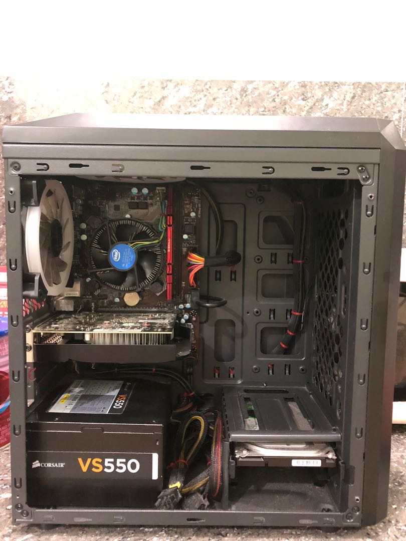 Gaming CPU Set - Intel Core i3-7100, 8GB DDR4 Ram, GTX 1050ti 4GB DDR5 ...