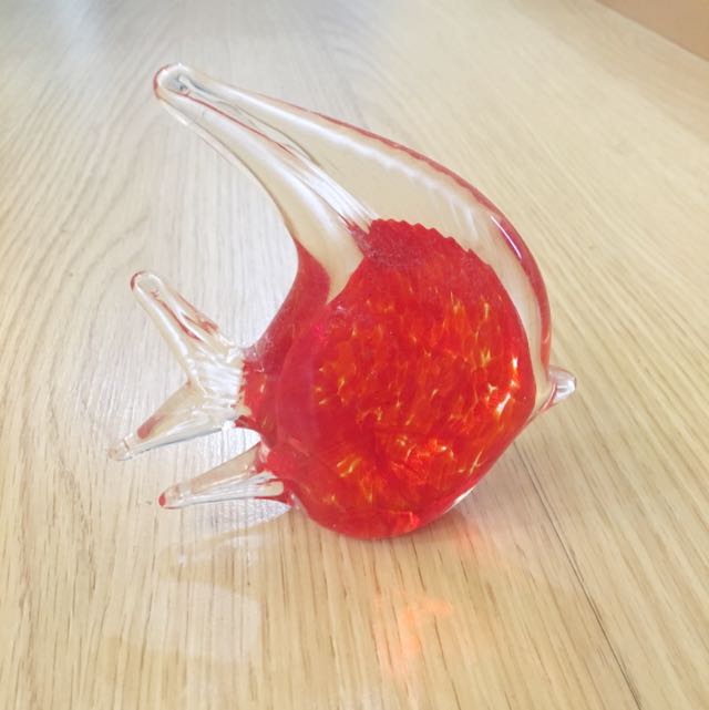 Glass Fish Display, Furniture & Home Living, Home Decor, Vases ...