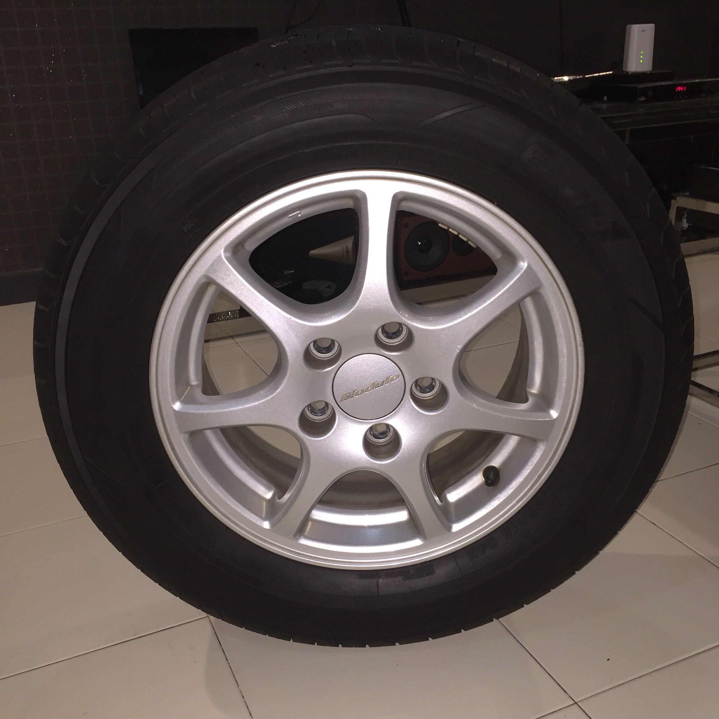 Honda stream Tyres & Rim, Car Accessories, Tyres & Rims on Carousell
