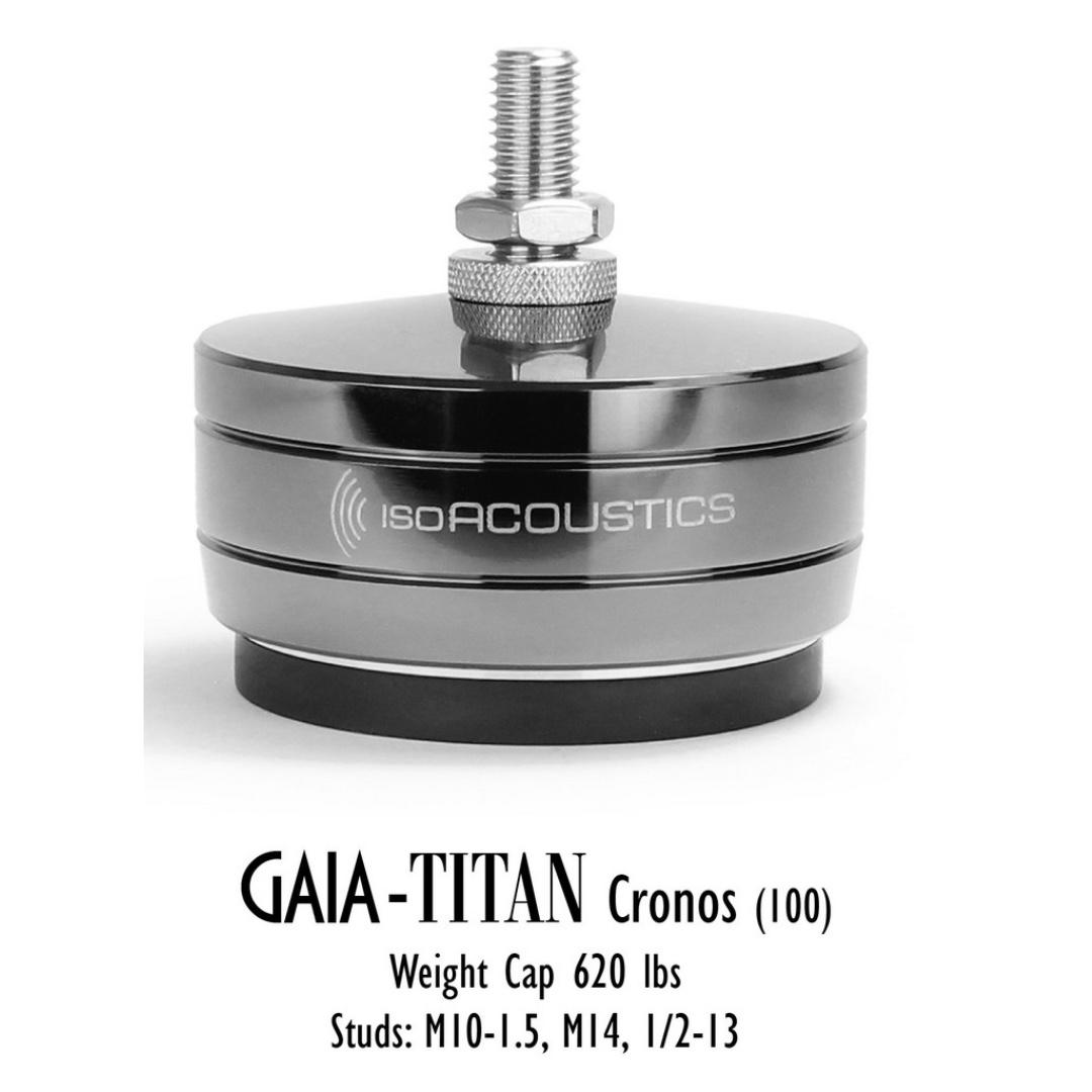 ISOACOUSTICS GAIA TITAN CRONOS ACOUSTIC ISOLATORS-INDENT BASIS ONLY ...