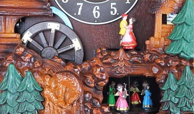 Korean Cuckoo Clock Kuckucksuhren Light Sensor Pendulum Clock KAIROS ...