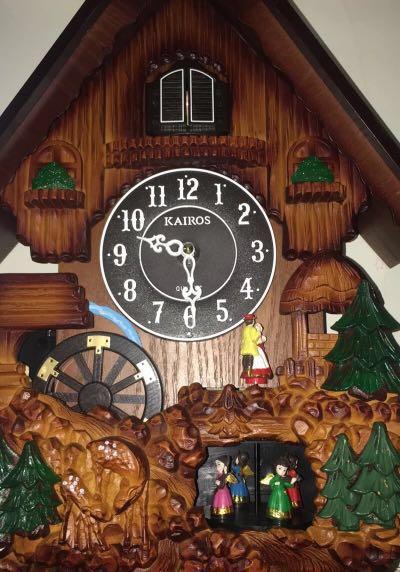 Korean Cuckoo Clock Kuckucksuhren Light Sensor Pendulum Clock KAIROS ...