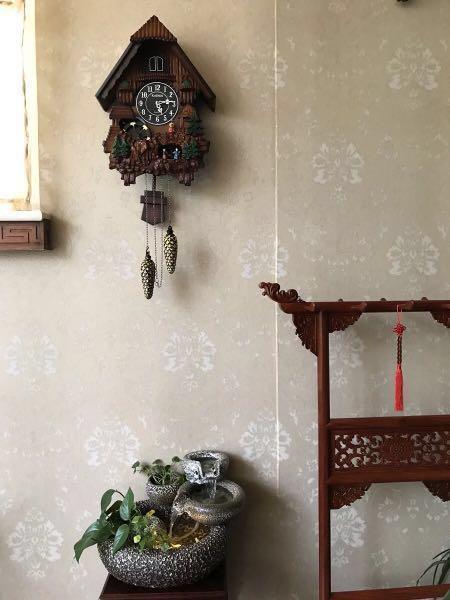 Korean Cuckoo Clock Kuckucksuhren Light Sensor Pendulum Clock KAIROS ...