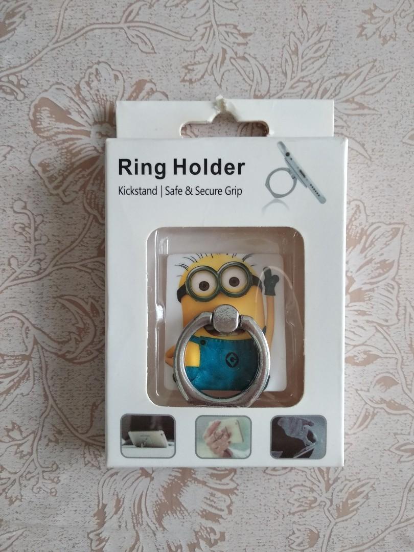Minion Despicable Me Ring Holder, Mobile Phones & Gadgets, Mobile ...