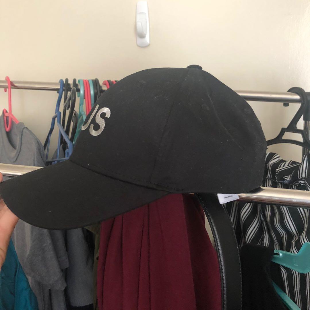 Miniso Sus Cap Black, Women's Fashion, Watches & Accessories, Hats ...