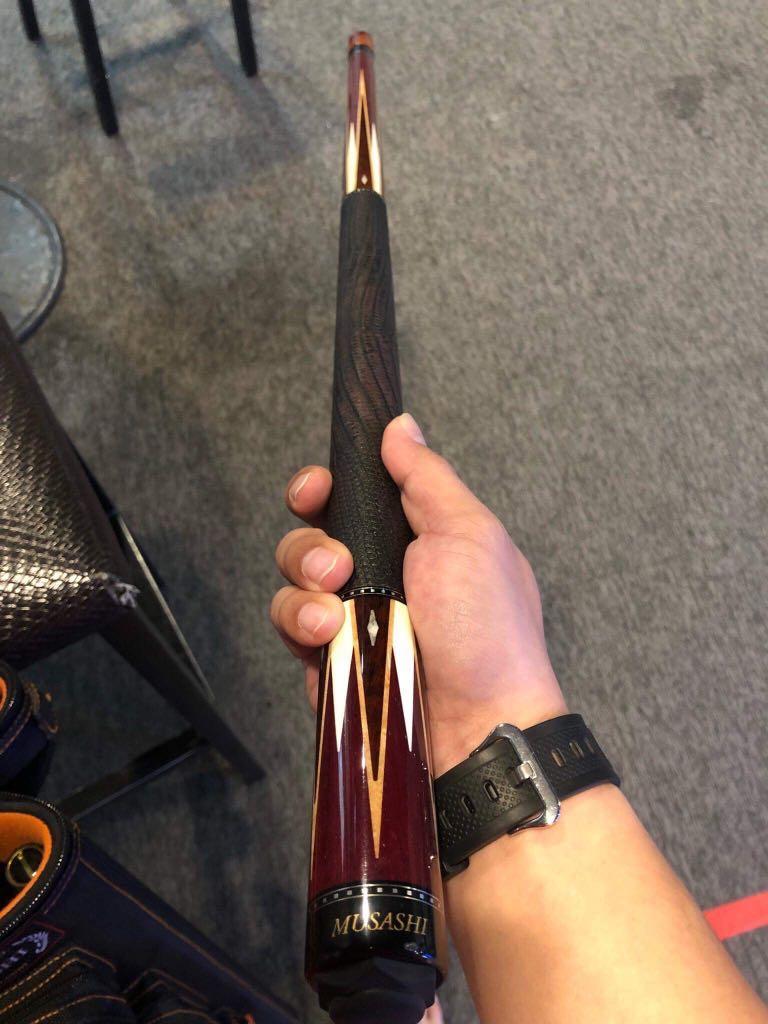 Musashi pool billiard cue with ACSS PRO shaft, Sports Equipment, Sports ...