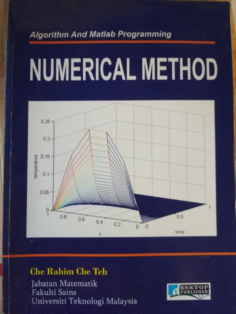 Numerical Method Utm Hobbies And Toys Books And Magazines Textbooks On