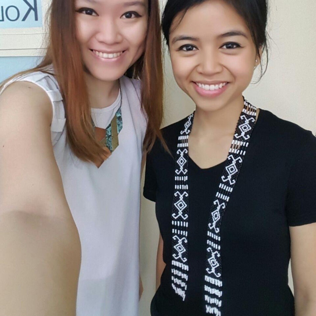 Pinakol Rantai Manik Black and White, Women's Fashion, Jewelry ...