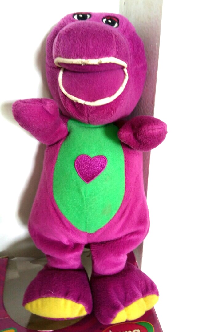 Pre loved Barney, Babies & Kids, Infant Playtime on Carousell