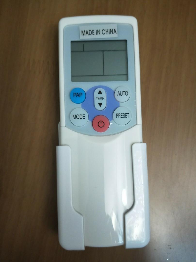 Aircon Remote Control Holder, TV & Home Appliances, Portable Air ...