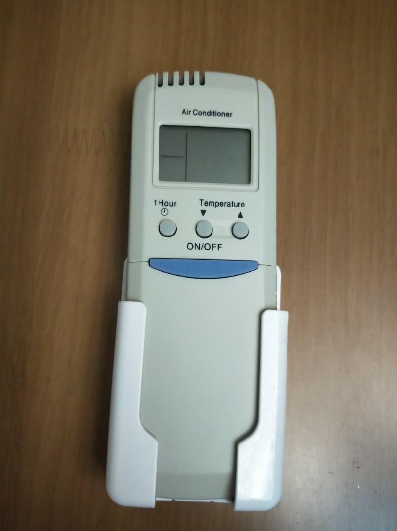 Aircon Remote Control Holder, TV & Home Appliances, Portable Air ...