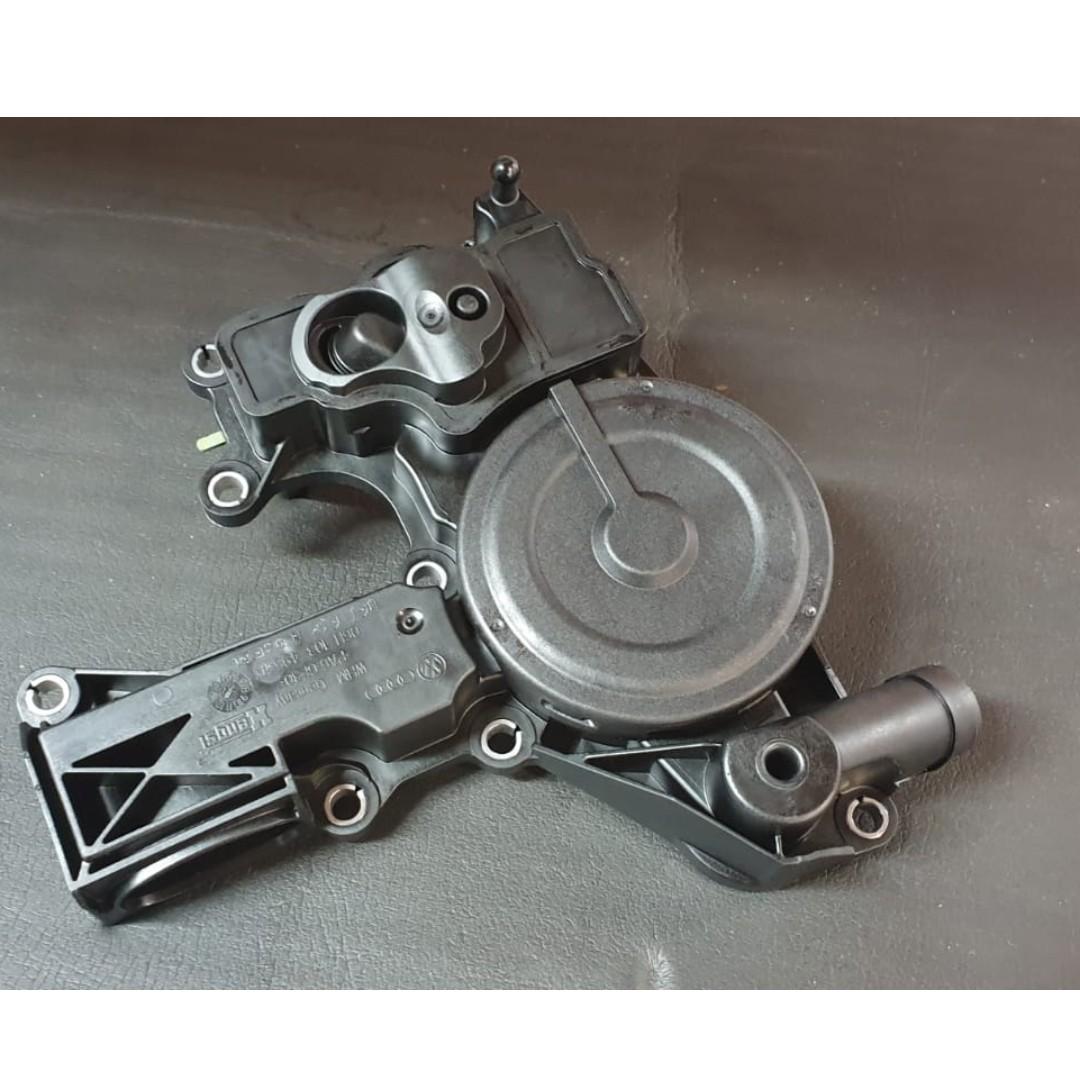 Audi Pressure Control Valve (PCV) Also called the "breather valve" or ...