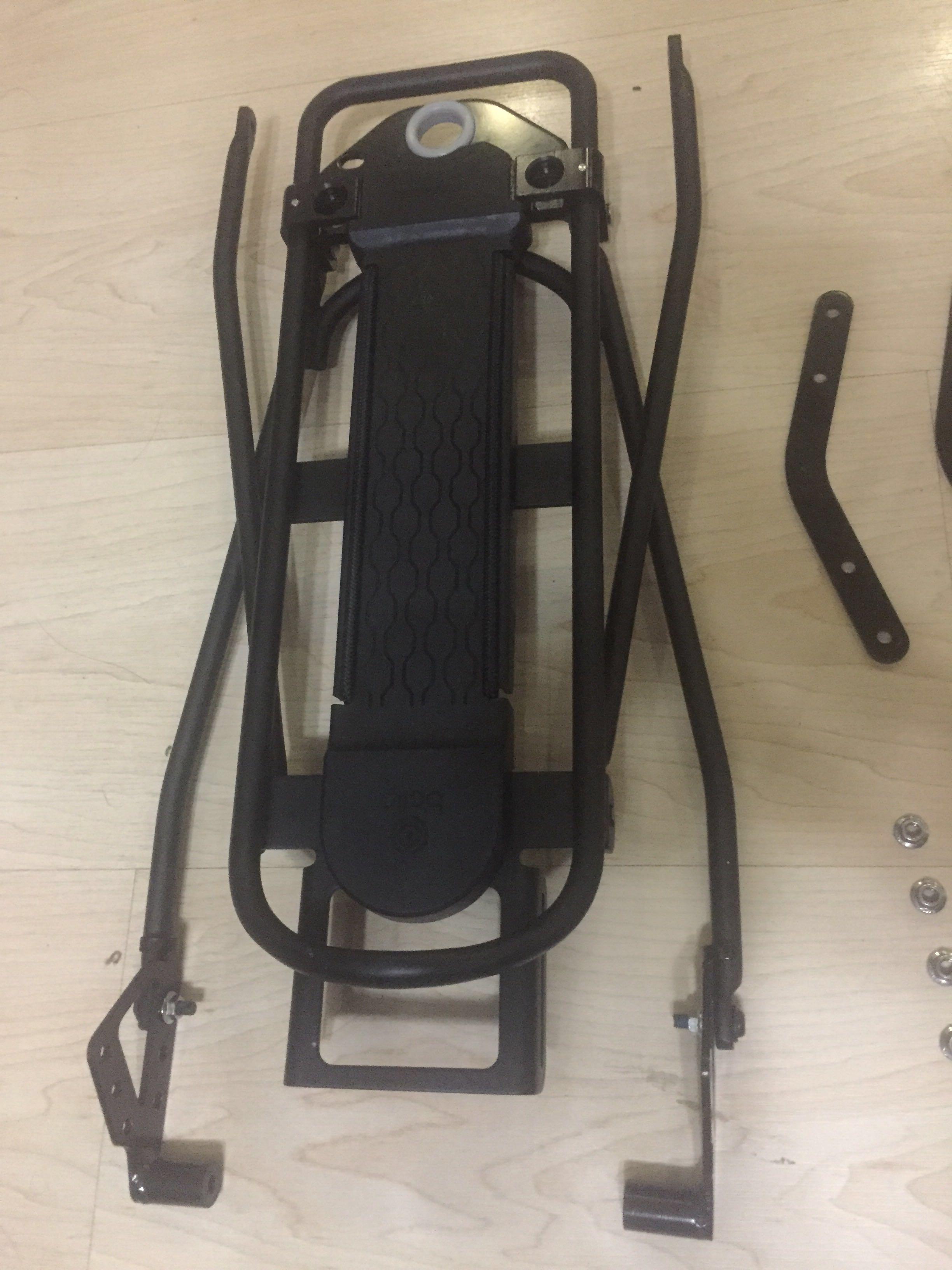 B'TWIN 500 ONESECONDCLIP PANNIER RACK 26-28" Bicycle (everything ...