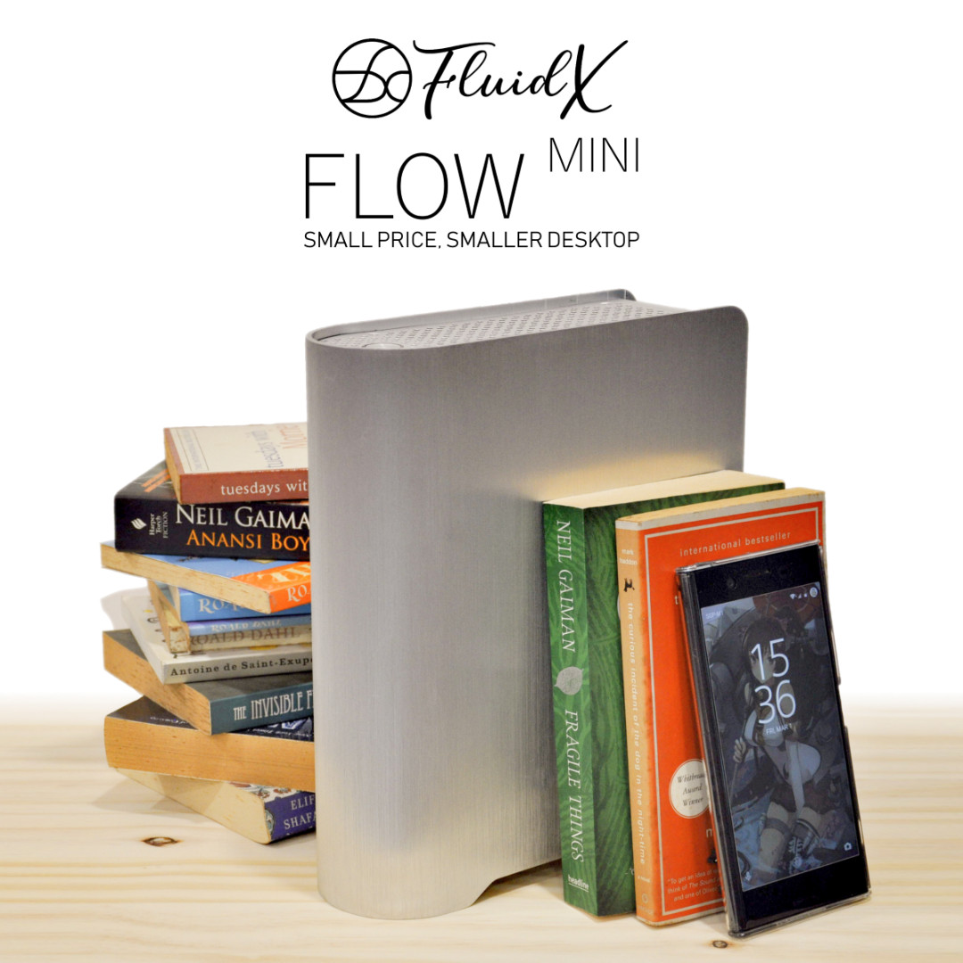 Flow Mini ITX Ultra Small Form Factor (SFF) Mini Compact Work Office ...