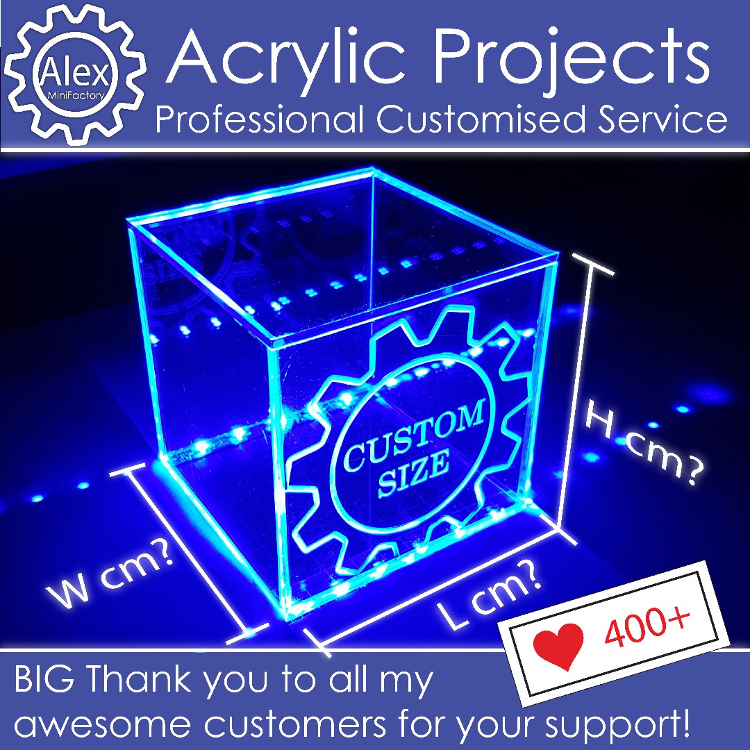 Custom Acrylic Projects - Profesional Service for Handcrafted Display ...