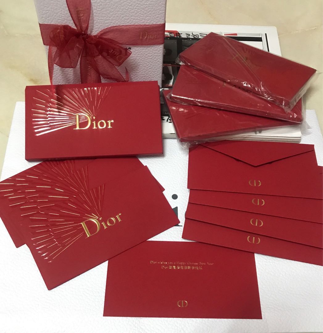 Dior red packet, Luxury, Accessories on Carousell