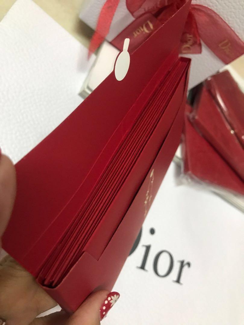 Dior red packet, Luxury, Accessories on Carousell