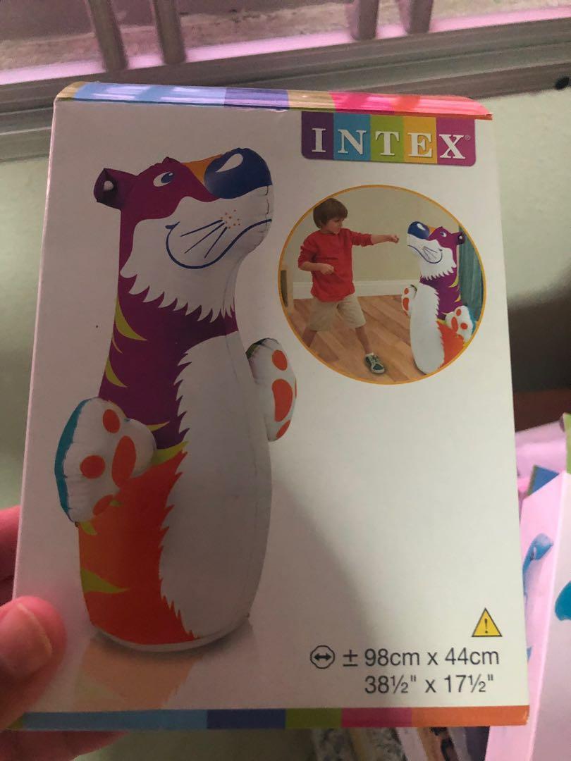 Dolphin and tiger boxing balloon, Hobbies & Toys, Toys & Games on Carousell