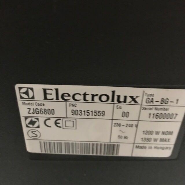 Electrolux Vacuum Cleaner (Jetmaxx), TV & Home Appliances, Vacuum ...