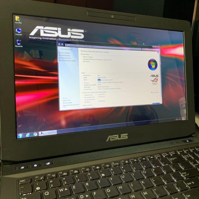 Gaming laptop ASUS ROG G53SW used, Computers & Tech, Parts & Accessories, Computer Parts on ...