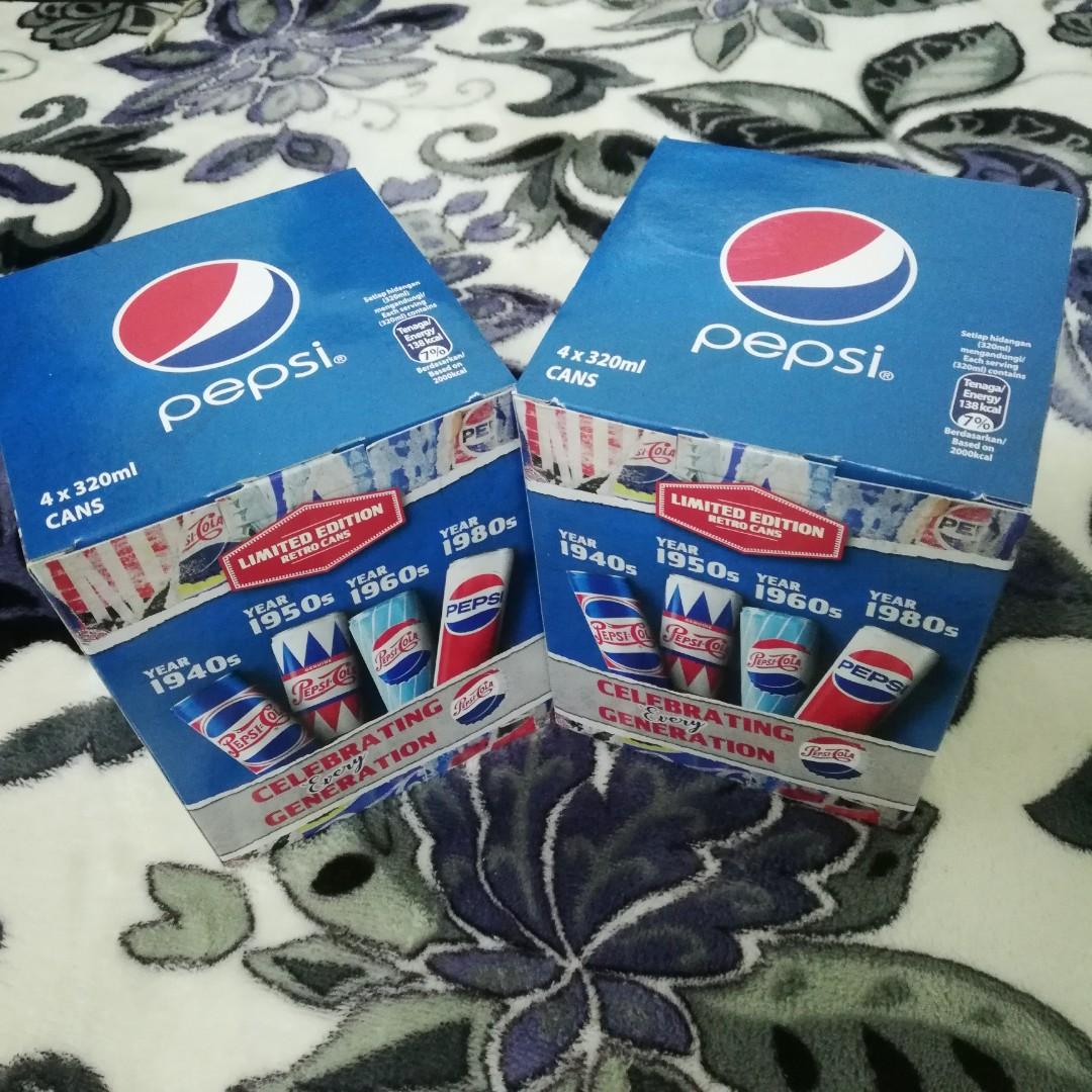 Limited edition reproduction vintage pepsi can, Hobbies & Toys ...