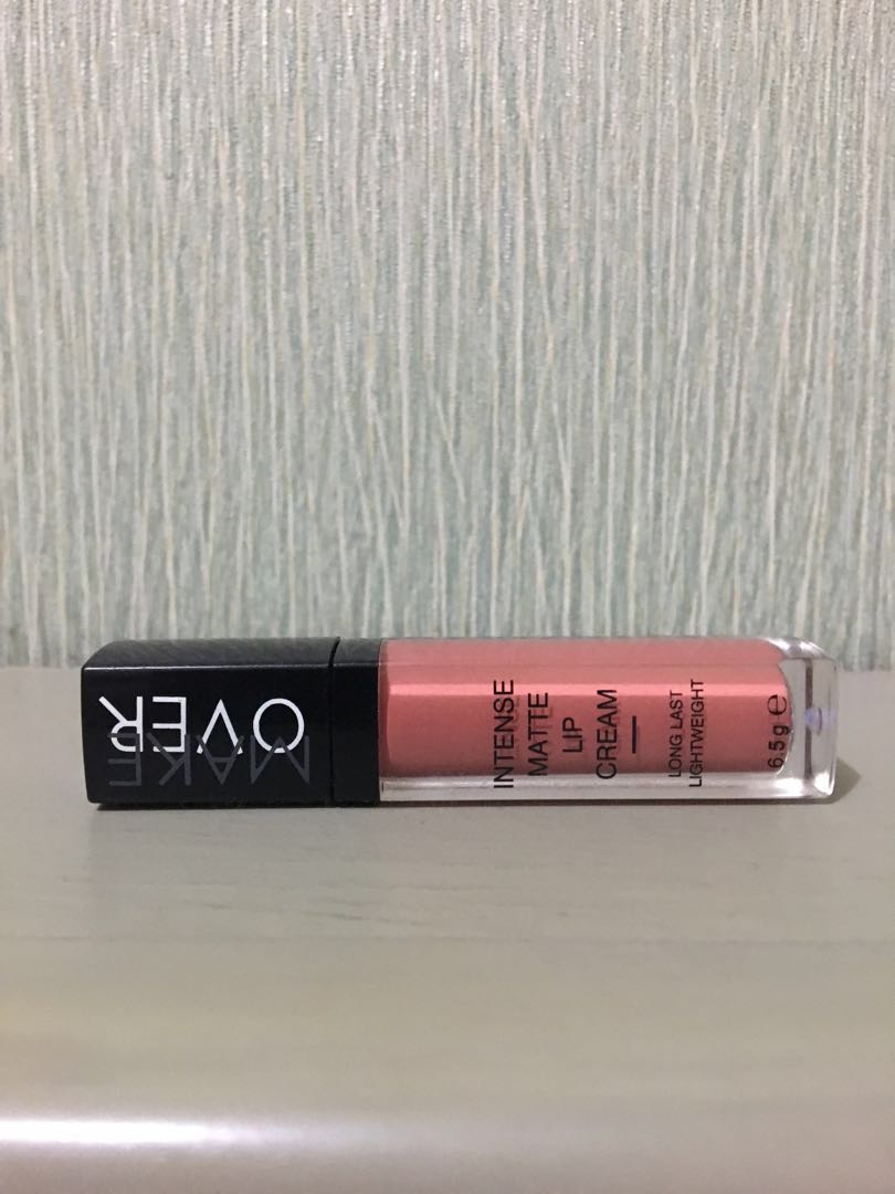 Make Over Intense Matte Lip Cream (003 secret), kondisi: 89% dan jarang ...