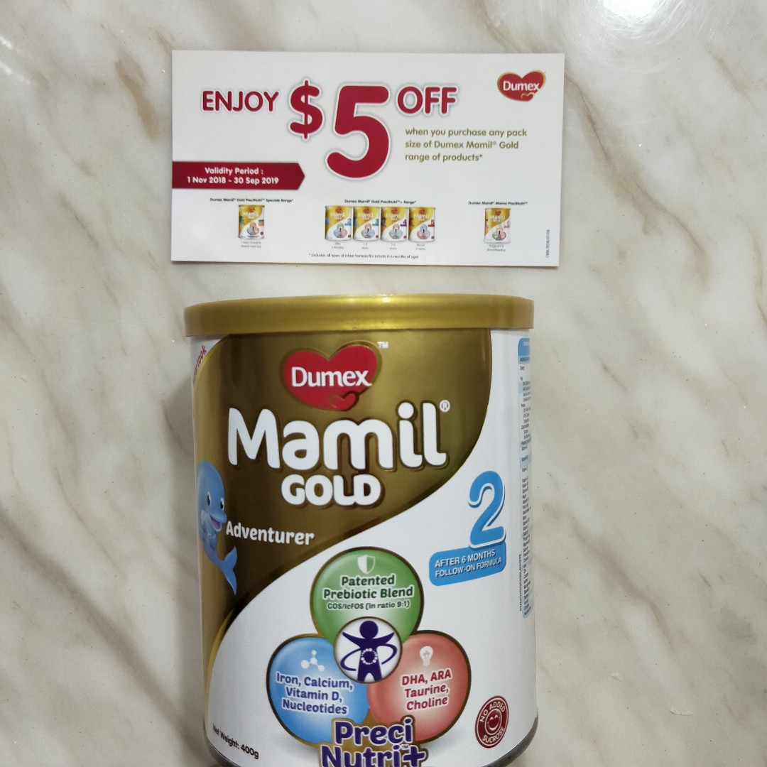 Mamil Gold Stage 2, Babies & Kids, Nursing & Feeding, Weaning & Toddler ...