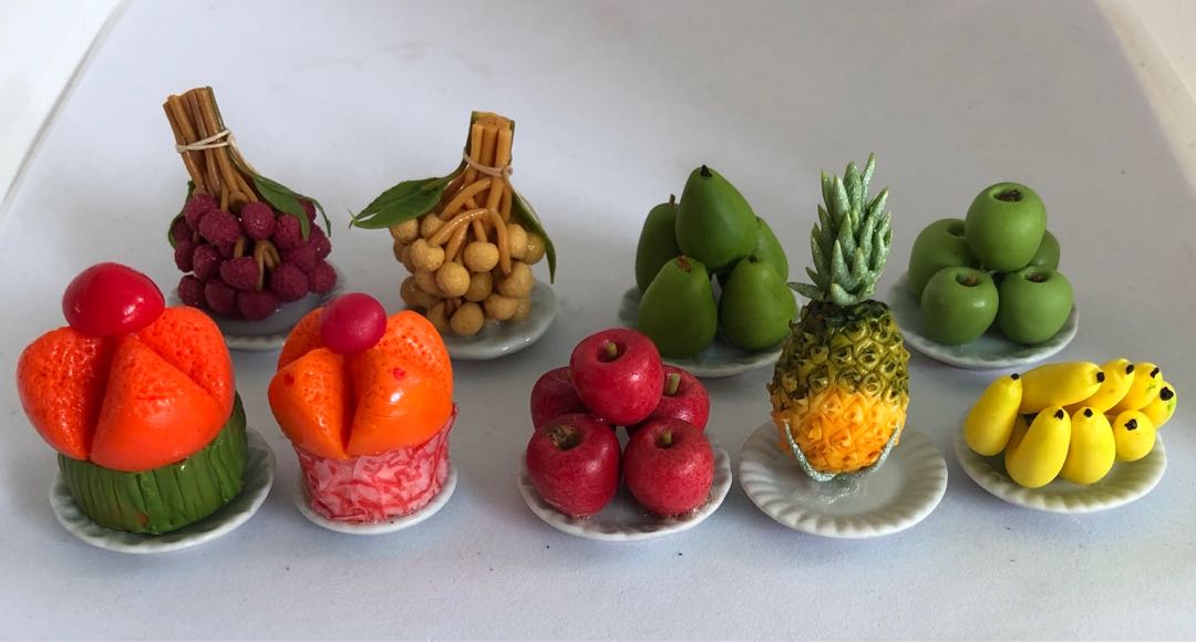 Miniature clay food, Food & Drinks, Local Eats on Carousell