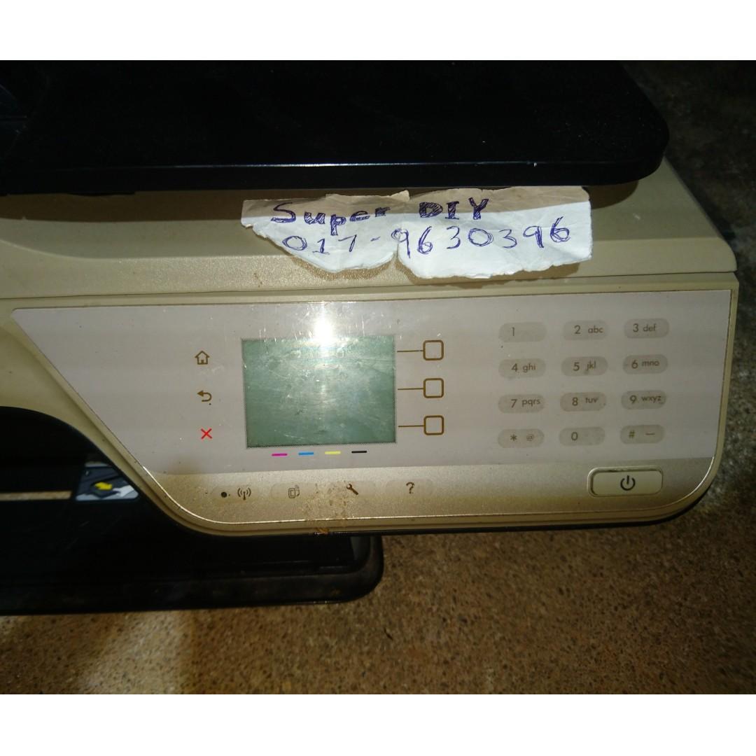 printer HP Deskjet Ink Advantage 4625 e-All-in-One, Computers & Tech ...