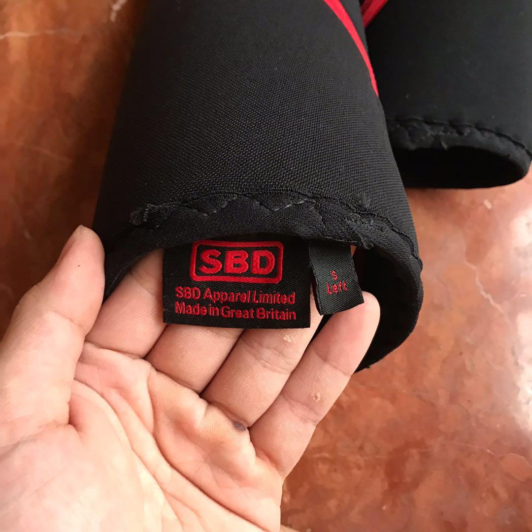 SBD Knee Sleeves 7mm S, Health & Nutrition, Braces, Support ...