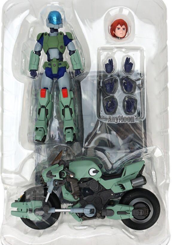 Transformable motorcycle-armor. Genesis Climber Mospeada Ray Reissue ...